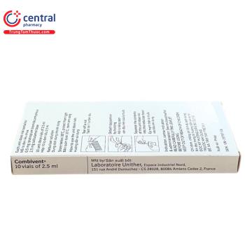 Thuốc Combivent Unit Dose Vials điều trị co thắt phế quản