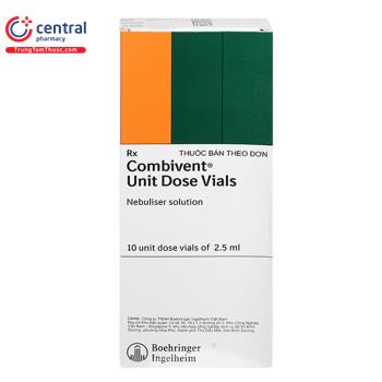 Thuốc Combivent Unit Dose Vials điều trị co thắt phế quản