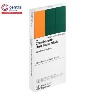 Thuốc Combivent Unit Dose Vials điều trị co thắt phế quản