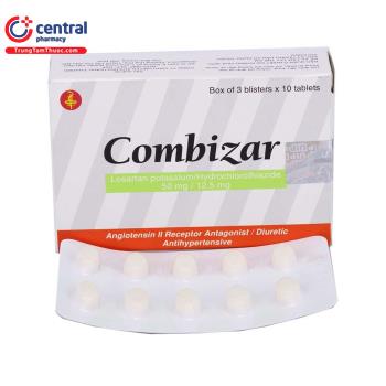 Thuốc Combizar 50/12.5mg- Thuốc điều trị cao huyết áp hiệu quả