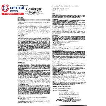 Thuốc Combizar 50/12.5mg- Thuốc điều trị cao huyết áp hiệu quả