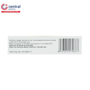 Thuốc Combizar 50/12.5mg- Thuốc điều trị cao huyết áp hiệu quả