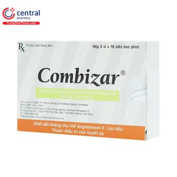 Thuốc Combizar 50/12.5mg- Thuốc điều trị cao huyết áp hiệu quả