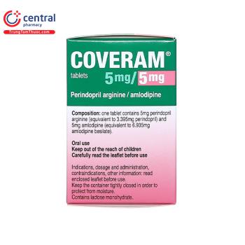 Thuốc Coveram 5mg/5mg - Thuốc điều trị tăng huyết áp