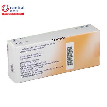 [CHÍNH HÃNG] Thuốc Crestor 10mg - Hạ mỡ máu hỗ trợ ăn kiêng