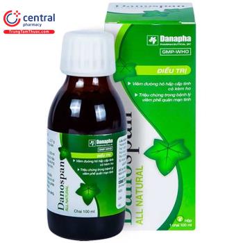 [CHÍNH HÃNG] Thuốc Danospan All Natural dứt cơn ho hiệu quả