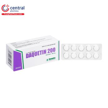 [CHÍNH HÃNG] Thuốc Daquetin 200 điều trị tâm thần phân liệt hiệu quả