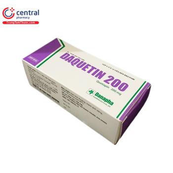 [CHÍNH HÃNG] Thuốc Daquetin 200 điều trị tâm thần phân liệt hiệu quả
