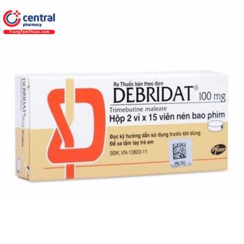 Thuốc Debridat 100mg (Pháp) trị chứng rối loạn chức năng tiêu hóa