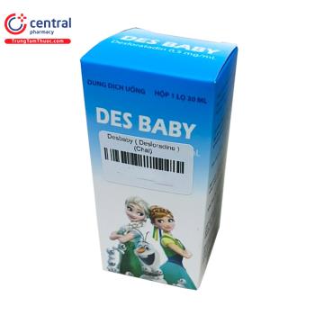 [CHÍNH HÃNG] Thuốc Des Baby điều trị viêm da dị ứng