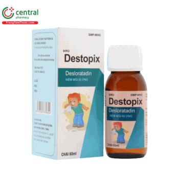Thuốc Destopix 60ml điều trị viêm mũi dị ứng, mề đay cho trẻ nhỏ