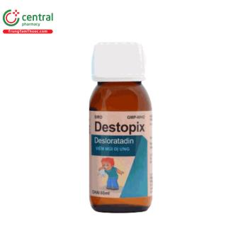 Thuốc Destopix 60ml điều trị viêm mũi dị ứng, mề đay cho trẻ nhỏ