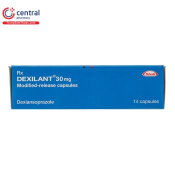 [CHÍNH HÃNG] Thuốc Dexilant 30mg trị viêm thực quản ăn mòn