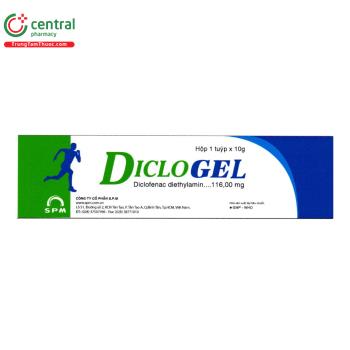 Thuốc Diclogel SPM - gel bôi giúp giảm đau và kháng viêm tại chỗ