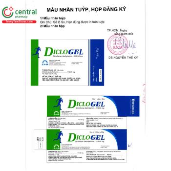 Thuốc Diclogel SPM - gel bôi giúp giảm đau và kháng viêm tại chỗ