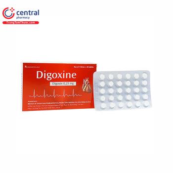 [CHÍNH HÃNG] Thuốc Digoxine 0,25mg Thành Nam điều trị suy tim