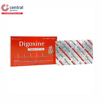 [CHÍNH HÃNG] Thuốc Digoxine 0,25mg Thành Nam điều trị suy tim