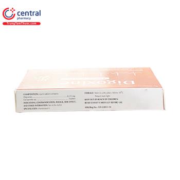 [CHÍNH HÃNG] Thuốc Digoxine 0,25mg Thành Nam điều trị suy tim