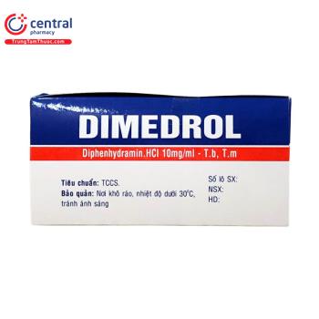 [CHÍNH HÃNG] Thuốc tiêm Dimedrol 10mg/1ml VinPhaco : Chỉ định, Liều dùng