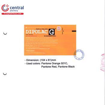 [CHÍNH HÃNG] Thuốc Dipolac G 15g trị nấm da, nhiễm trùng da