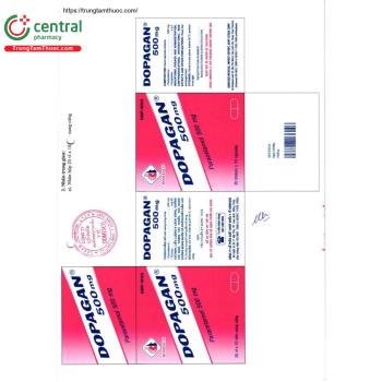 Thuốc Dopagan 500mg (Viên nang cứng): Hạ sốt, giảm đau từ nhẹ đến vừa