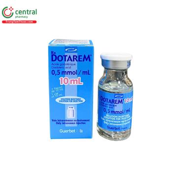 Thuốc Dotarem 0,5 mmol/ml 10ml dùng trong chụp cộng hưởng từ (MRI)