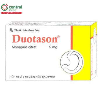 Thuốc Duotason 5mg OPV - Điều trị bệnh lý trào ngược dạ dày thực quản