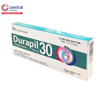 [CHÍNH HÃNG] Thuốc Durapil 30 điều trị xuất tinh sớm