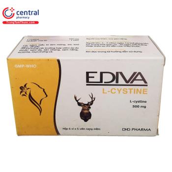 [CHÍNH HÃNG] Thuốc Ediva L-cystine 500mg điều trị bệnh về da