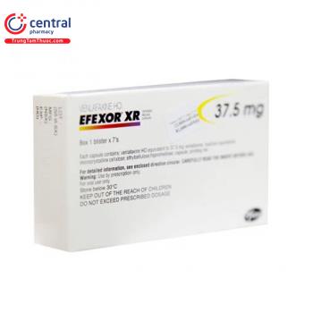 [CHÍNH HÃNG] Thuốc Efexor XR 37.5 ngăn ngừa và điều trị bệnh trầm cảm
