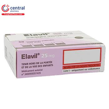 [CHÍNH HÃNG] Thuốc Elavil 25mg điều trị trầm cảm, chứng đái dầm ở trẻ