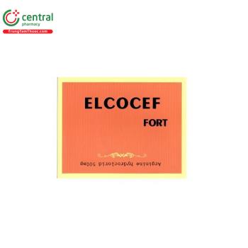 Thuốc Elcocef Fort điều trị duy trì tăng amoniac máu, rối loạn tiêu hóa