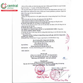 Thuốc Elcocef Fort điều trị duy trì tăng amoniac máu, rối loạn tiêu hóa