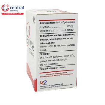 [CHÍNH HÃNG] Thuốc Elovess 500mg điều trị tổn thương mô sừng hóa