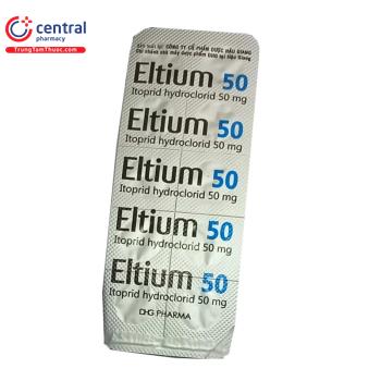 [CHÍNH HÃNG] Thuốc Eltium 50 điều trị các triệu chứng về tiêu hóa