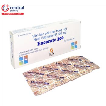 [CHÍNH HÃNG] Thuốc Encorate 300mg điều trị động kinh cục bộ hiệu quả