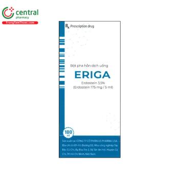 Thuốc Eriga 3,5% làm lỏng chất nhầy ở các bệnh hô hấp cấp và mạn tính