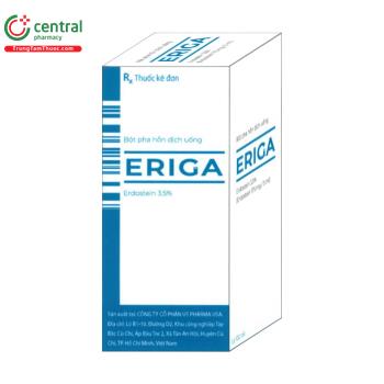 Thuốc Eriga 3,5% làm lỏng chất nhầy ở các bệnh hô hấp cấp và mạn tính
