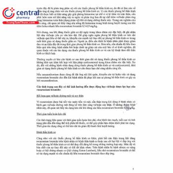 [CHÍNH HÃNG] Thuốc Esmeron - gây mê toàn thân: cách dùng, chỉ định