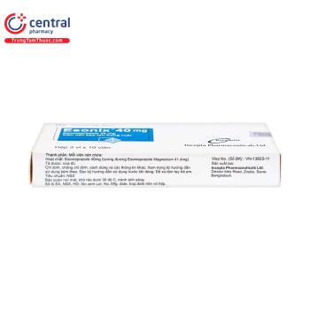 Thuốc Esonix 40mg: tác dụng, liều dùng và giá bán