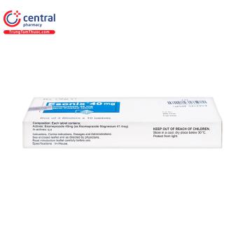Thuốc Esonix 40mg: tác dụng, liều dùng và giá bán