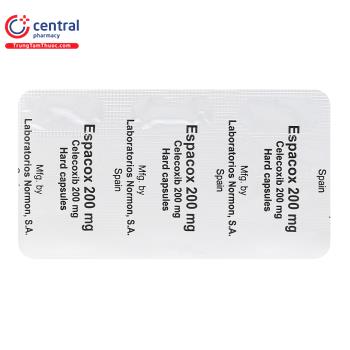 [CHÍNH HÃNG] Thuốc Espacox 200mg giảm đau và viêm khớp