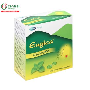 Thuốc Eugica - Điều trị các chứng ho, đau họng, sổ mũi, cảm