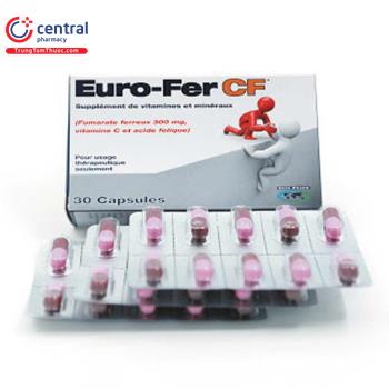 [CHÍNH HÃNG] Sản phẩm Euro-Fer Cf viên uống bổ máu