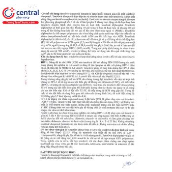 [CHÍNH HÃNG] Thuốc Evasif 245mg điều trị viêm gan B và HIV