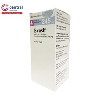 [CHÍNH HÃNG] Thuốc Evasif 245mg điều trị viêm gan B và HIV