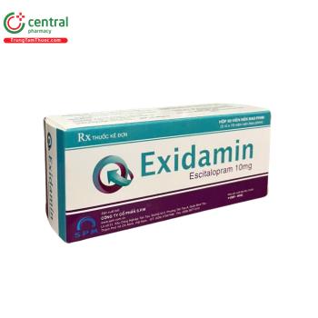 [CHÍNH HÃNG] Thuốc Exidamin 10mg dùng trong bệnh trầm cảm nặng.