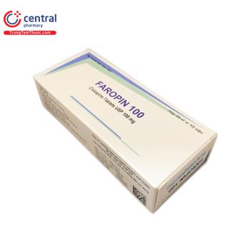 [CHÍNH HÃNG] Thuốc Faropin 100 điều trị tâm thần phân liệt mãn tính