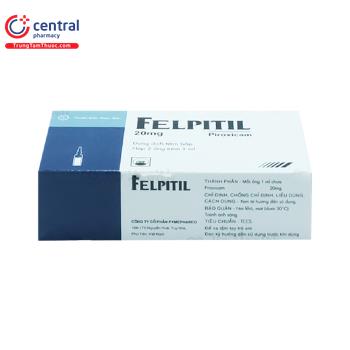 [CHÍNH HÃNG] Thuốc tiêm Felpitil 20mg/ml điều trị viêm khớp dạng thấp