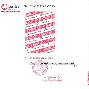 [CHÍNH HÃNG] Thuốc Fericap - Giải pháp cho người thiếu máu